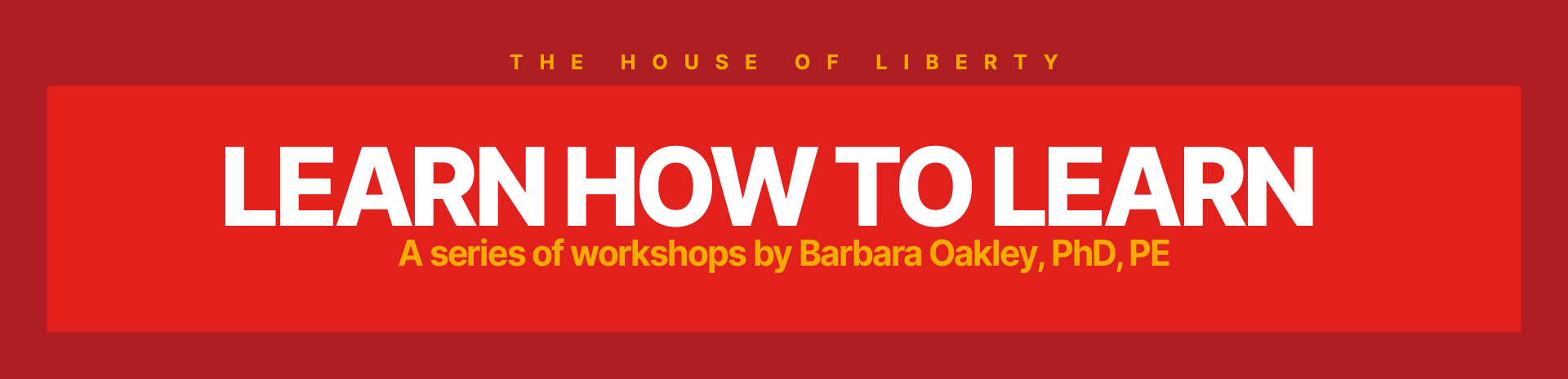 Learning How to Learn - Barbara Oakley Learning How to Learn - Barbara Oakley
